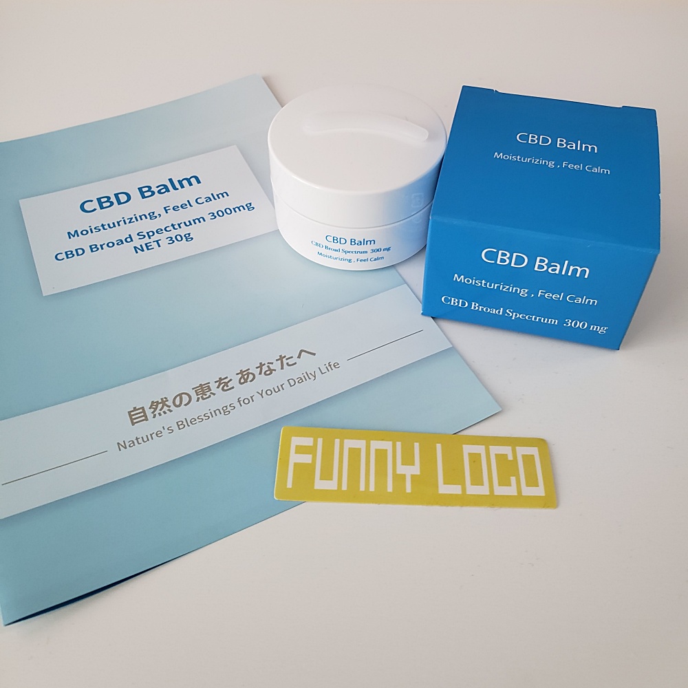 OEM実例 これ1個あれば全身サポートの万能CBDバーム FUNNY LOCO様 | 私たちの事業 | 合同会社Riversoil～リバーソイル～